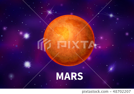 The Purple Planet Mars
