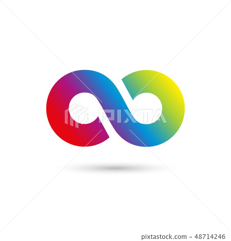 Vector illustration concept of eternity logo.... - Stock Illustration ...