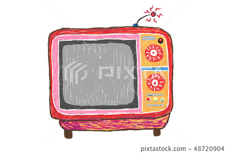 Traditional television - Stock Illustration [48720904] - PIXTA