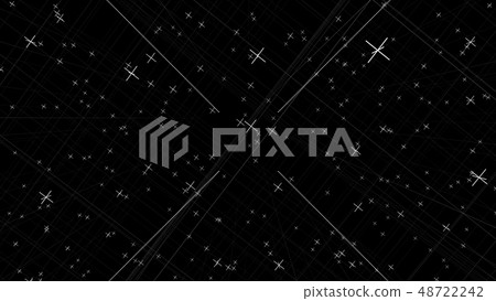 Perspective 3D grid on black background - Stock Illustration [48722242 ...