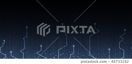 abstract futuristic fade computer technology - Stock Illustration ...