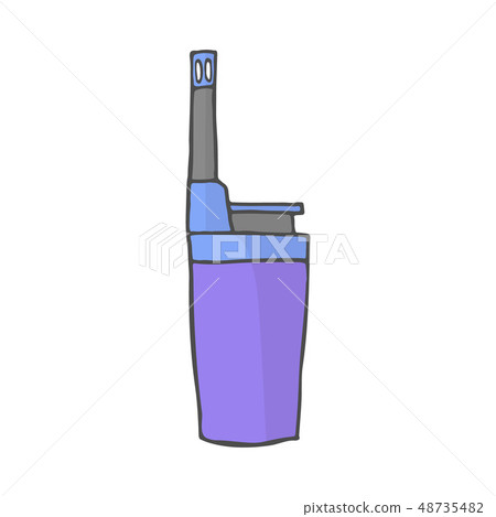 Lighter doodle in color. Vector illustration... - Stock Illustration ...