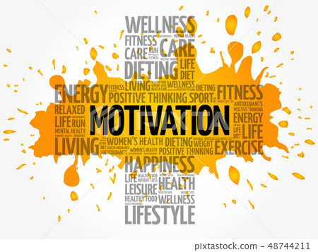 MOTIVATION word cloud collage - Stock Illustration [48744211] - PIXTA