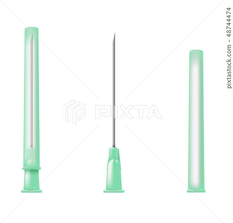 Vector syringe needle - Stock Illustration [48744474] - PIXTA