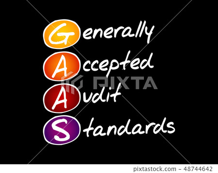 GAAS - Generally Accepted Audit Standards - Stock Illustration ...