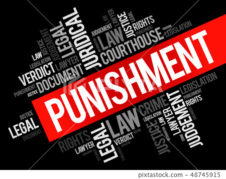 Punishment word cloud collage - Stock Illustration [48745915] - PIXTA