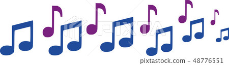 notes_line_mixed_2c.eps - Stock Illustration [48776551] - PIXTA
