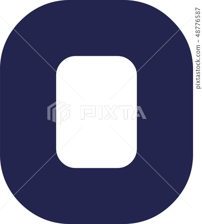Zero fat number digit - Stock Illustration [48776587] - PIXTA