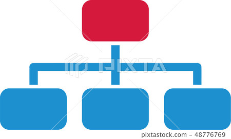 organigram_2c.eps-插圖素材 [48776769] - PIXTA圖庫