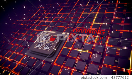 CPU bar charts shining in black background - Stock Illustration ...