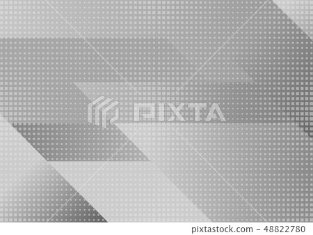 Grey tech geometric minimal abstract background - Stock Illustration ...
