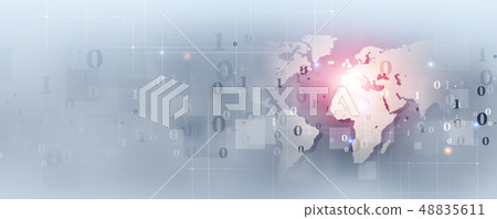 binary code Banner-插圖素材 [48835611] - PIXTA圖庫