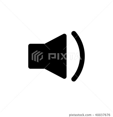 volume low sign, vector design for website - Stock Illustration ...