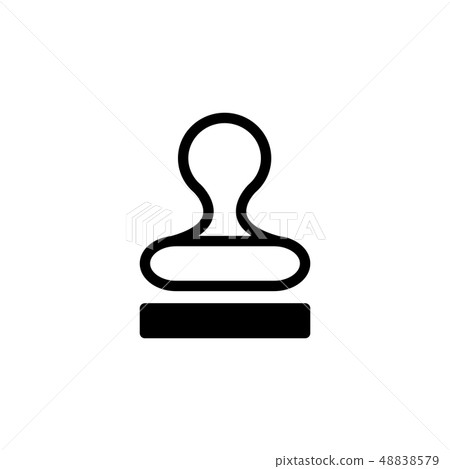Stamp icon vector. vector illustration symbol - Stock Illustration ...