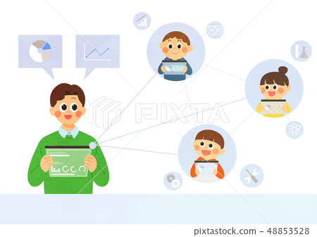 Vector illustration of future children's... - Stock Illustration ...