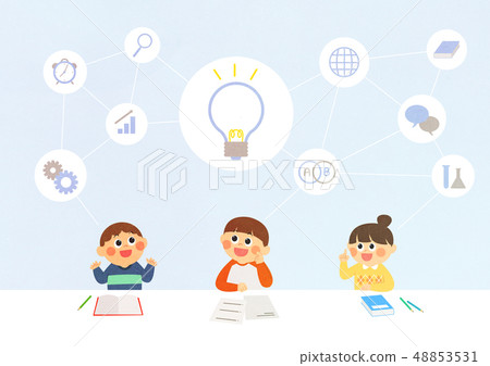Vector illustration of future children's...-插圖素材 [48853531] - PIXTA圖庫