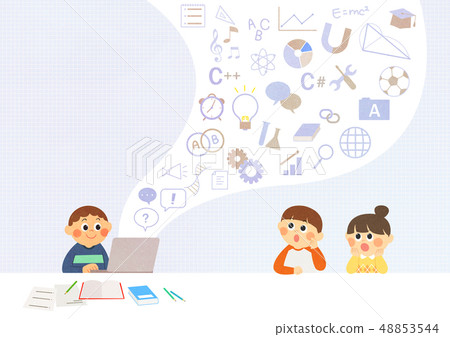 Vector illustration of future children's... - Stock Illustration ...