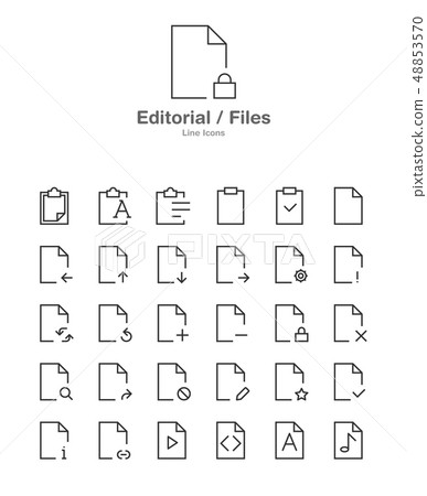 Modern web and mobile application pictograms... - Stock Illustration ...