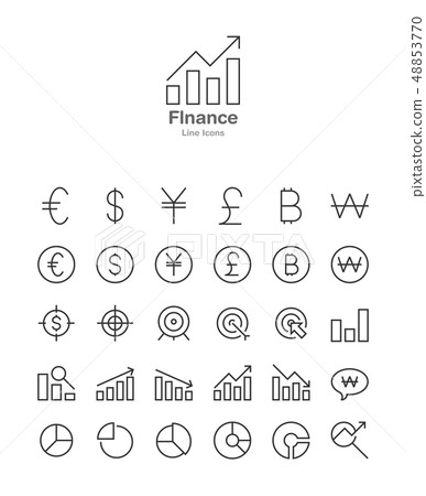 Modern web and mobile application pictograms collection. Line art ...