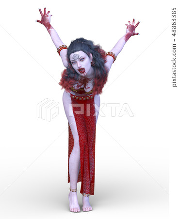 Horror dancer - Stock Illustration [48863385] - PIXTA