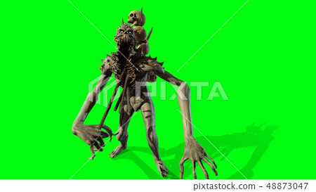 Nuclear post-apocalypse mutant 3d render-插圖素材 [48873047] - PIXTA圖庫