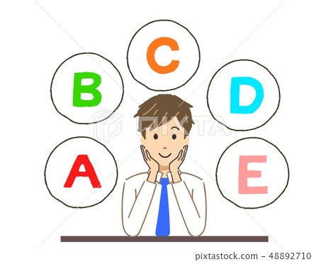 Male choice - Stock Illustration [48892710] - PIXTA