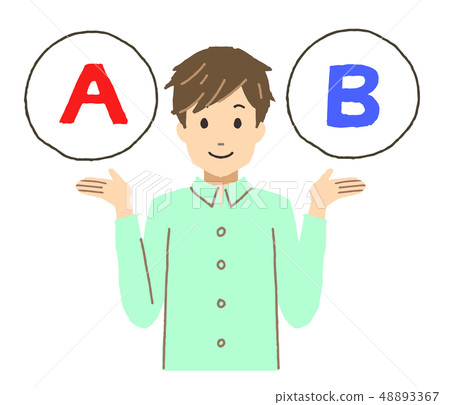 Male choice - Stock Illustration [48893367] - PIXTA