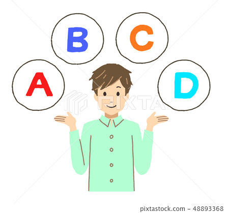 Male choice - Stock Illustration [48893368] - PIXTA