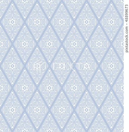Seamless diamonds and stars pattern. - Stock Illustration [48899673 ...