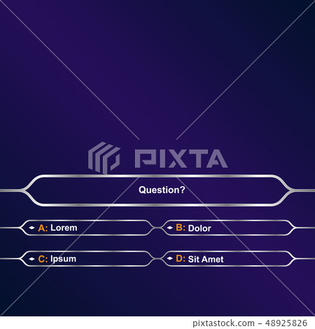 Intellectual game background - Stock Illustration [48925826] - PIXTA