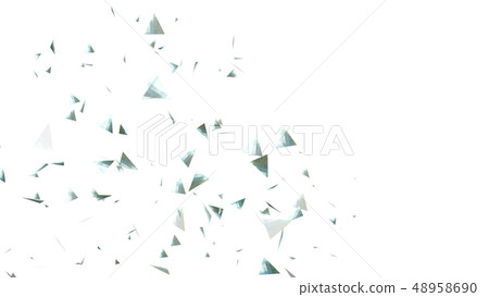 CG particle floating from the bottom to the top - Stock Illustration ...