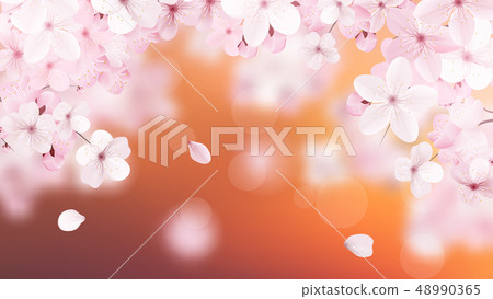 Beautiful delicate background - Stock Illustration [48990365] - PIXTA
