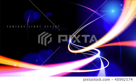 Abstract Light Speed in Vector - Stock Illustration [48992574] - PIXTA