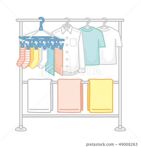 Room drying - Stock Illustration [49008263] - PIXTA