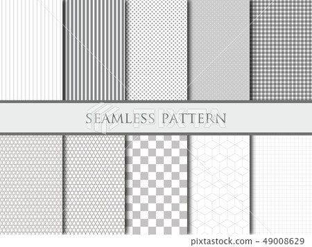 Monotone background set - Stock Illustration [49008629] - PIXTA
