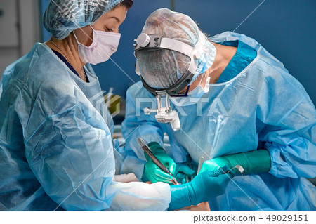 surgery, medicine and people concept - group of... - Stock Photo ...