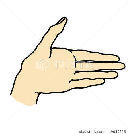 [Illustration of hand, finger (par)] - Stock Illustration [49039528 ...