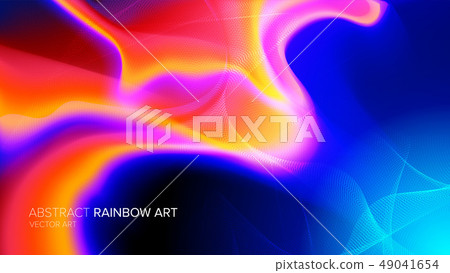 Abstract Spectrum Art - Stock Illustration [49041654] - PIXTA