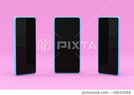 Concept of sample smartphones - Stock Illustration [49043068] - PIXTA