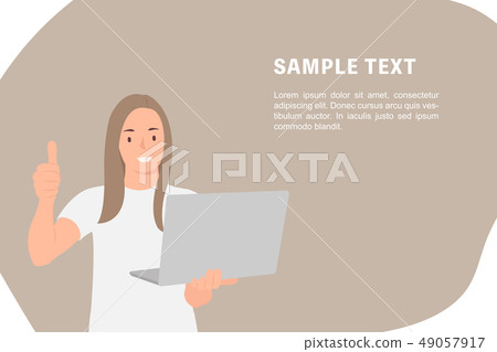 Cartoon people character design banner template - Stock Illustration ...