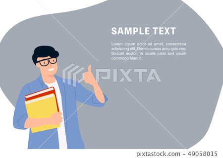 Cartoon people character design banner template - Stock Illustration ...