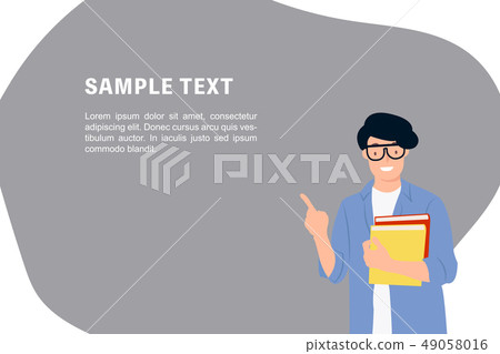 Cartoon people character design banner template - Stock Illustration ...