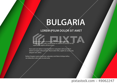 Vector background with Bulgarian colors - Stock Illustration [49062247 ...