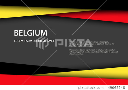 Modern vector background with Belgian colors - Stock Illustration ...
