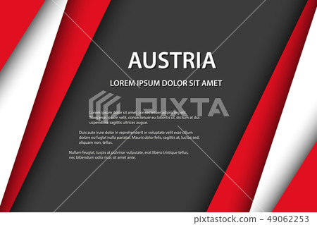 Vector background with Austrian colors - Stock Illustration [49062253 ...