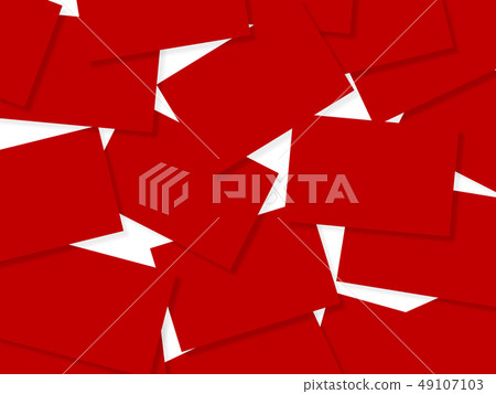 Lots of red cards - Stock Illustration [49107103] - PIXTA