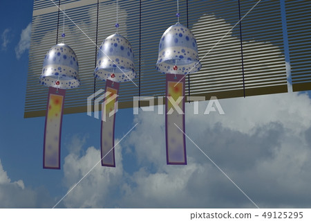Wind bell (computer graphic) - Stock Illustration [49125295] - PIXTA