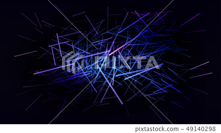 Shatter pattern abstract background - Stock Illustration [49140298] - PIXTA