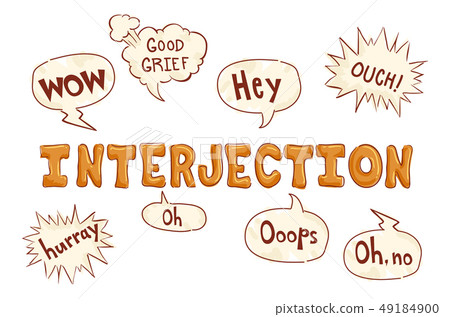 Doodles Interjections Illustration - Stock Illustration [49184900] - PIXTA