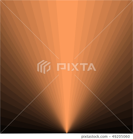 Background of beige rays-插圖素材 [49205060] - PIXTA圖庫